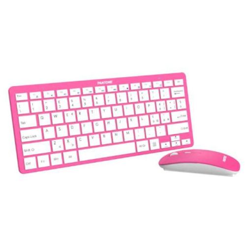 PANTONE IT COLLECTION bežična tastatura sa mišem u PINK boji