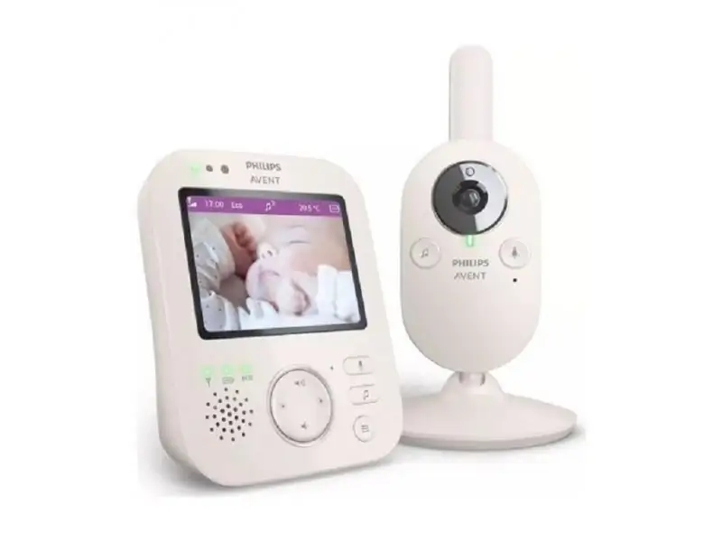 AVENT BEBI ALARM, VIDEO MONITOR, SILK WHITE 0992