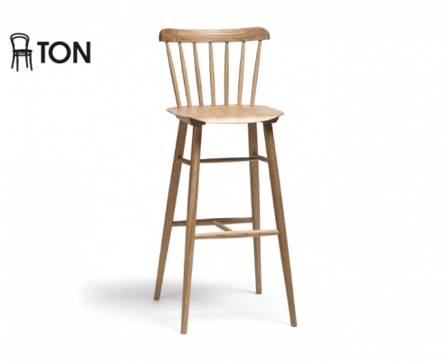 BARSTOOL IRONICA OAK