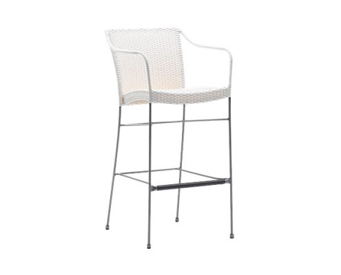 PLUTO BARSTOOL white