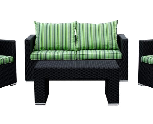 2 SEATER SOFA JAMAICA black