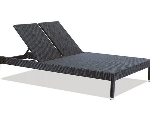 SCANDINAVIA SUNLOUNGER With Wicker