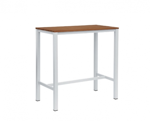 MEDITERANEO BAR TABLE white/teak – 198 eur