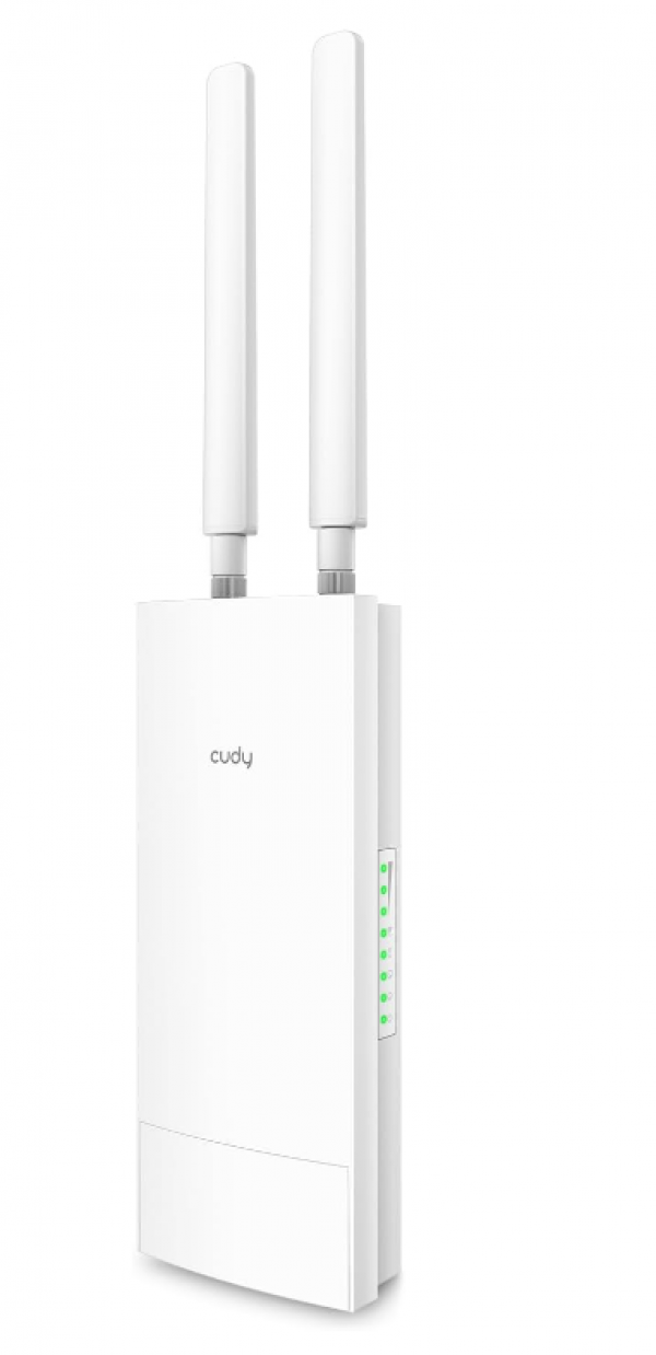 Cudy LT500 Outdoor 4G LTE Cat 4 AC1200 Wi-Fi Route, Nano SIM Slot, 10/100 Mbps WAN/LAN