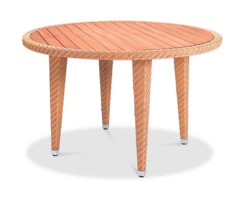 HAVANA ROUND TABLE – teak top