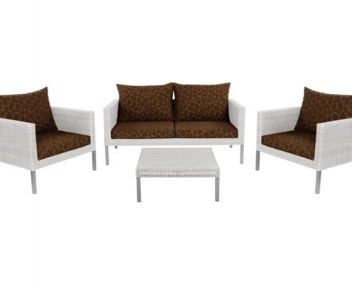 LOUNGE SET OREGANO white