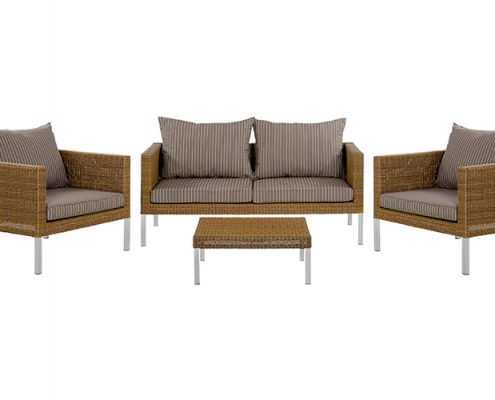 LOUNGE SET OREGANO cedar brown – 1.495,00 eur