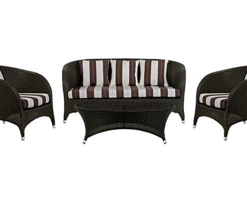 LAS VEGAS Lounge dark brown set – 890 eur