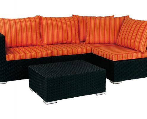 LOUNGE SET JAMAICA black 5×5