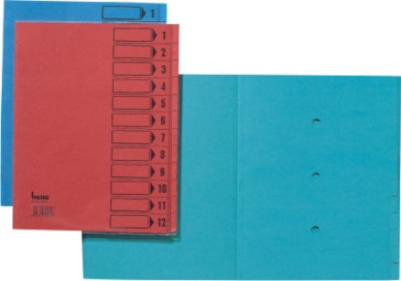 Kartonski organizer sa pregradama 1-12 Bene plava ( 04CK12E )