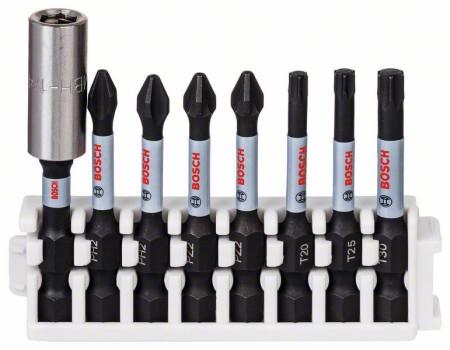 Bosch pakovanje Impact control nastavaka za odvrtače, 8-delno, 2xPH22xPZ21xT201xT251xT30 ( 2608522326 )