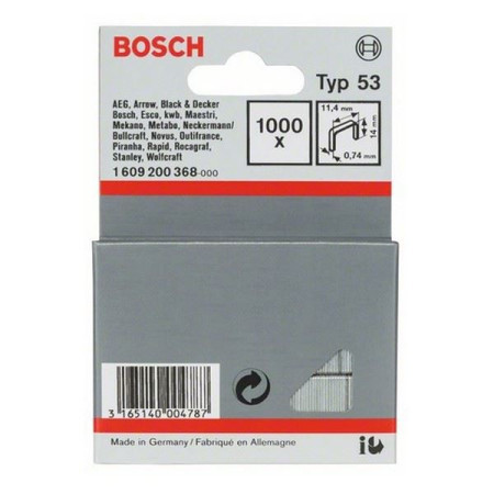 Bosch spajalica od tanke žice tip 53 11,4 x 0,74 x 14 mm ( 1609200368 )