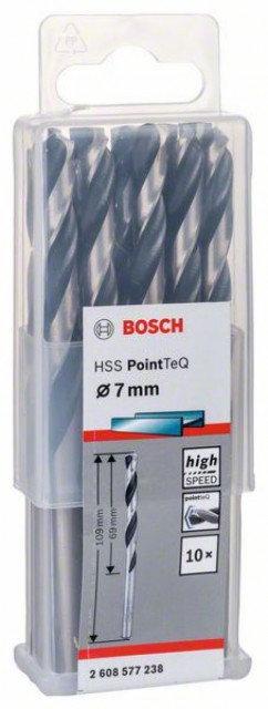 Bosch HSS spiralna burgija PointTeQ 7,0 mm ( 2608577238 )