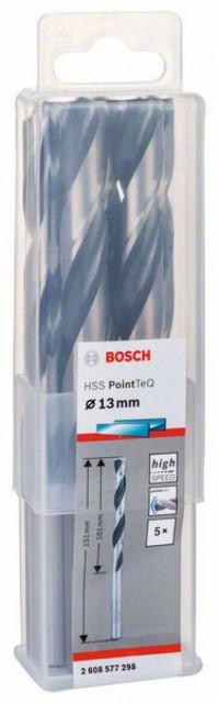 Bosch HSS spiralna burgija PointTeQ 13,0 mm ( 2608577298 )