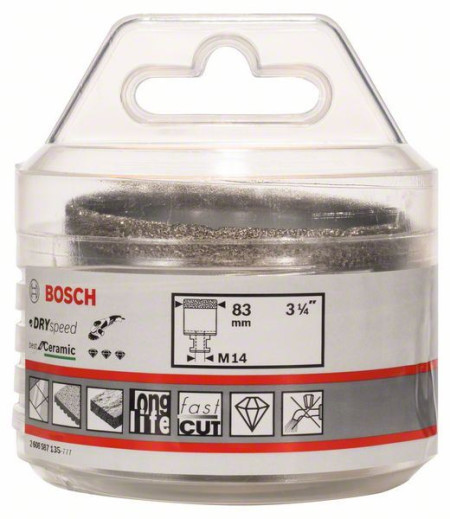 Bosch dijamantska burgija za suvo bušenje dry speed best for ceramic 83 x 35 mm ( 2608587135 )