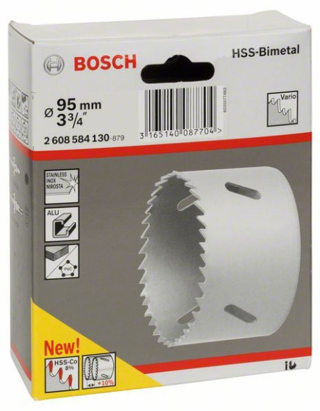 Bosch testera za otvore HSS-bimetal za standardne adaptere 95 mm, 3 3/4" ( 2608584130 )