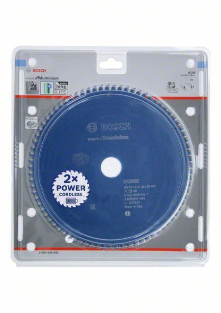 Bosch Expert for Aluminium list kružne testere za akumulatorske testere 250x2.4/1.8x30 T78 Bosch 2608644545, 250x2.4/1.8x30 T78 ( 260864454