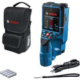 Bosch Wallscanner D-tect 200 C detektor struje - kablova pod naponom sa torbom, 0601081600 - Dual power source: moguć je rad sa 12V/10,8V LI akumulatorom kao i sa standardnim alkalnim baterijama