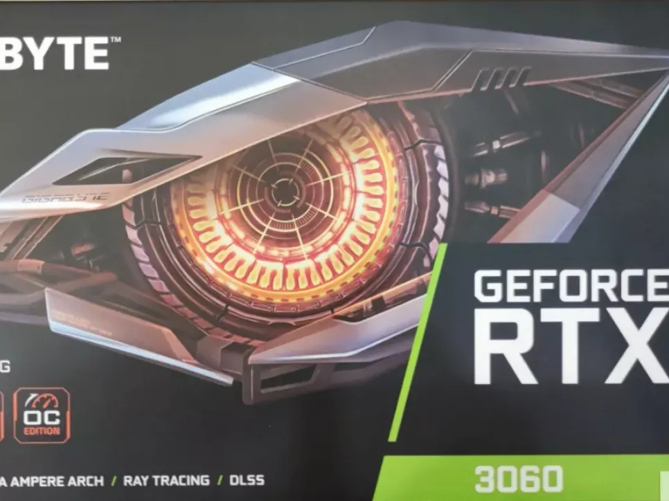 GIGABYTE RTX 3060 GAMING 12GB 192bit GV-N3060GAMING OC-12GD