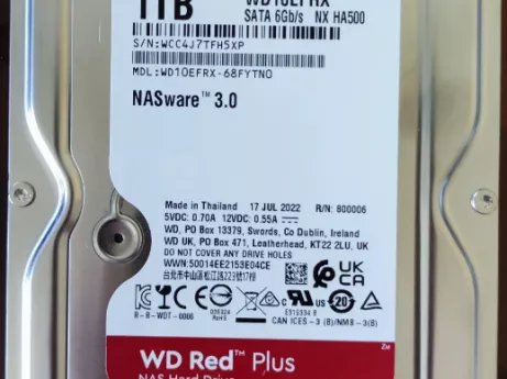 WD 1TB SATA III, 64MB, 3.5', IntelliPower, Caviar Red - WD10