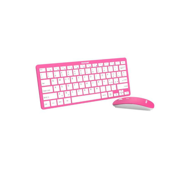 PANTONE IT COLLECTION bežična tastatura sa mišem u PINK boji
