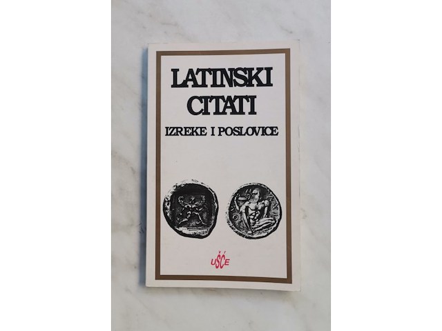 Latinski citati, izreke i poslovice