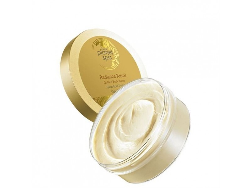 Planet Spa Radiance Ritual golden puter za telo by Avon