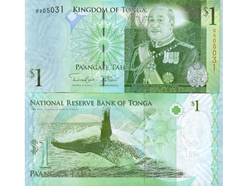 TONGA 1 Paanga 2008 UNC, P-37