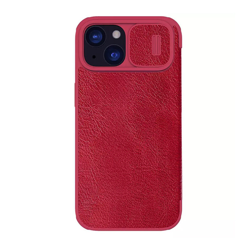 Maskica Nillkin Qin Pro za iPhone 15 6.1 crvena