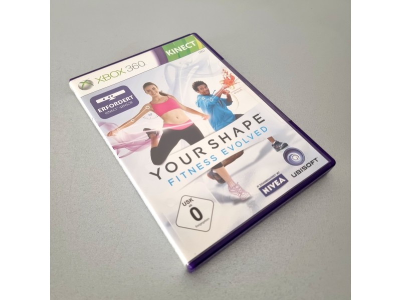 Your Shape Fitness Evolved KINECT XBOX 360