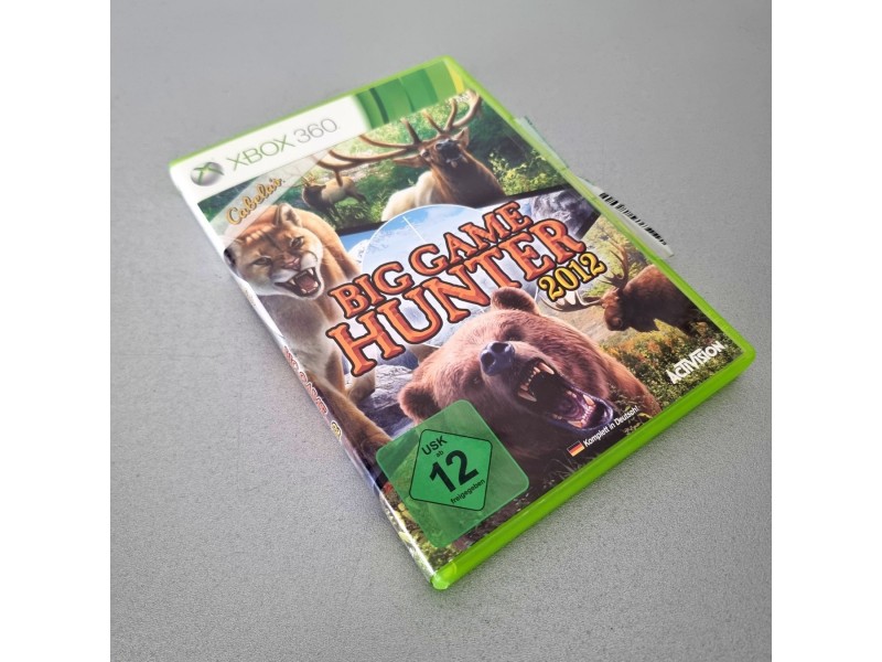 Big Game Hunter 2012 XBOX 360