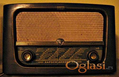 stari radio Kapsch Akkord 55 1953g.