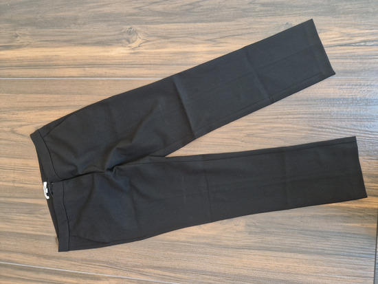 Crne poslovne pantalone koton