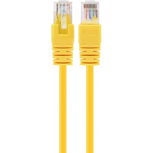 Gembird CAT5e UTP Patch cord, yellow, 3 m | PP12-3M/Y