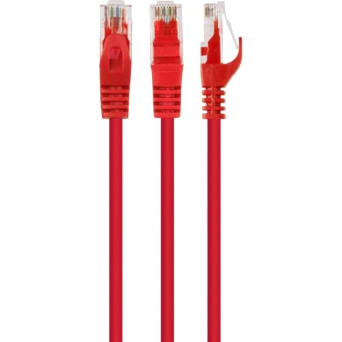 Gembird UTP Cat6 Patch cord, 1.5 m, red | PP6U-1.5M/R