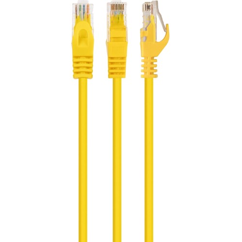 Gembird UTP Cat6 Patch cord, 0.5 m, yellow | PP6U-0.5M/Y