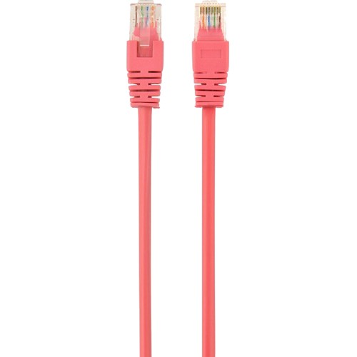 Gembird CAT5e UTP Patch cord, pink, 3 m | PP12-3M/RO