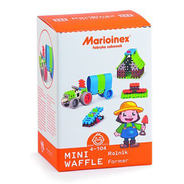 Marioinex Konstruktor Mini Waffle farma 902554-4