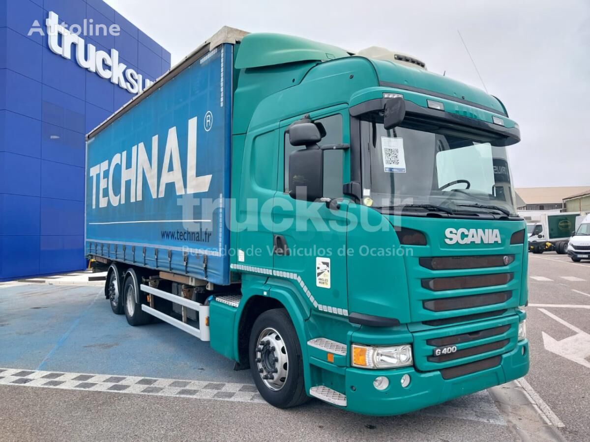 Scania G400 ejes 6x2*4 kamion sa klizna zavesa cerada