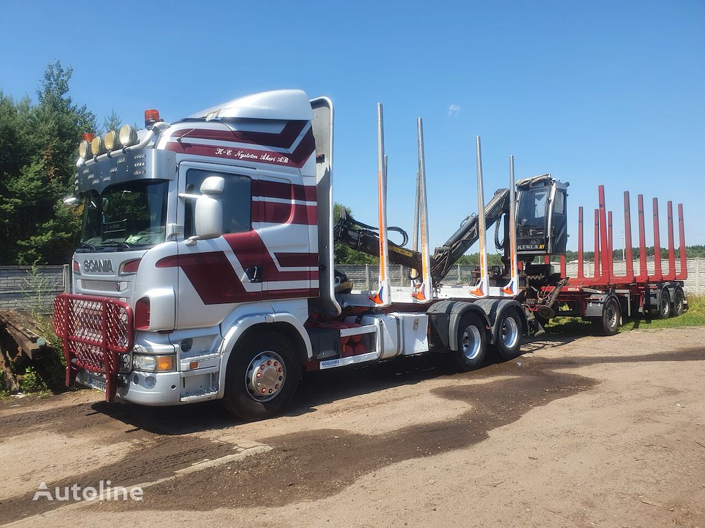 Scania R560 kamion za prevoz drva