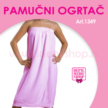 Ogrtač pamučni ROZE Art.1349