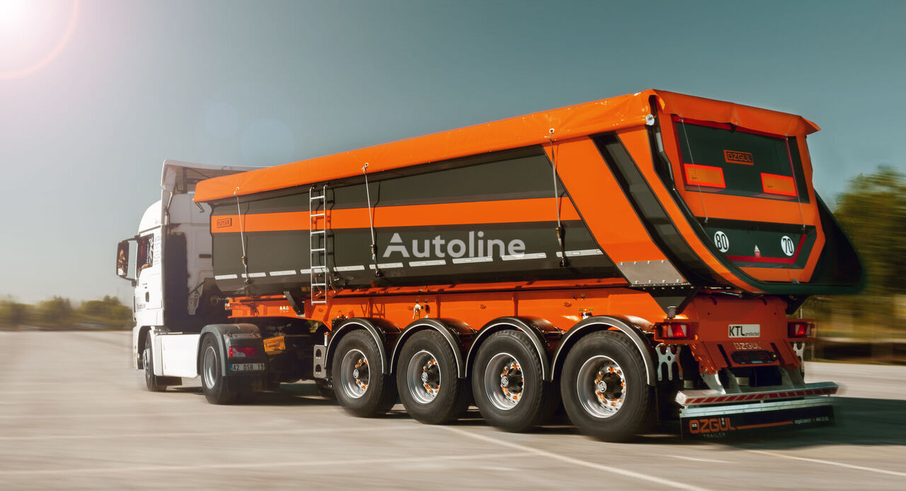 Nova Özgül 4 AXLE TIPPING SEMI TRAILER poluprikolica kipera