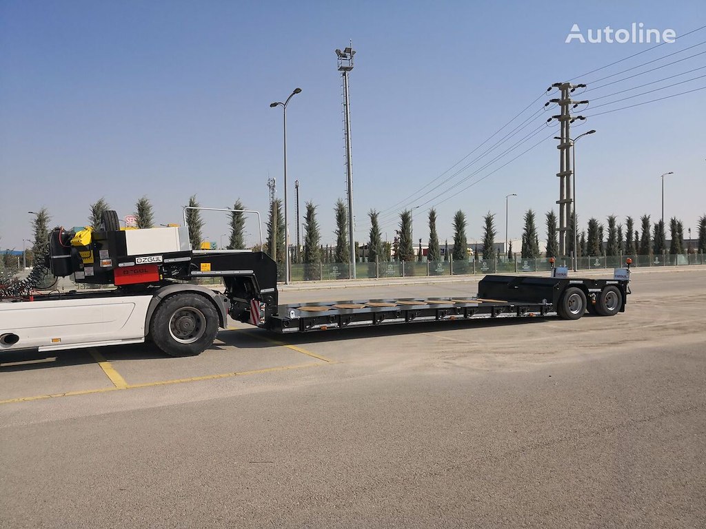 Özgül 2 AXLE LOW LOADER SEMI TRAILER poluprikolica sa niskom platformom