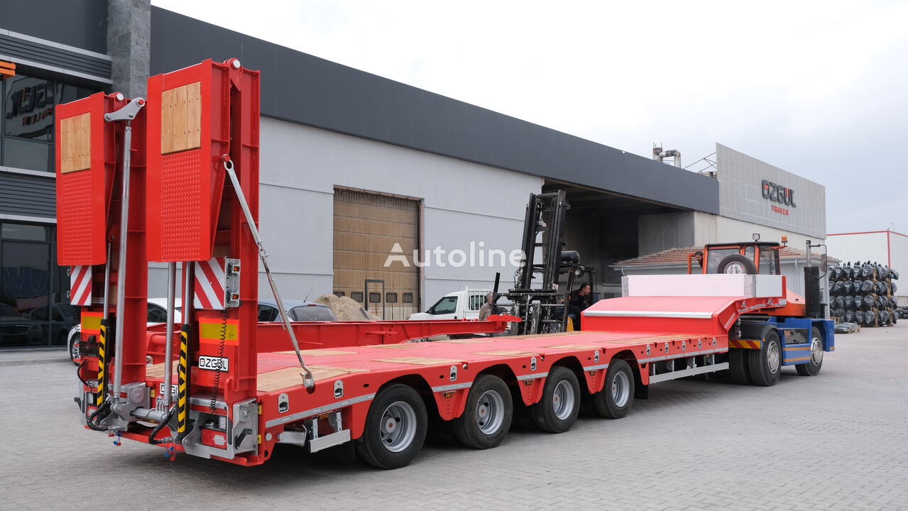 Nova Özgül 4 AXLE LOWBED SEMI TRAILER poluprikolica sa niskom platformom