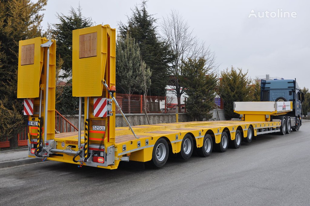 Nova Özgül 6 AXLE LOWBED SEMI TRAILER poluprikolica sa niskom platformom