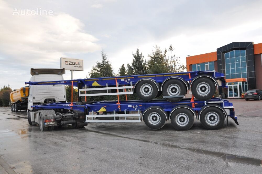 Özgül SKELATAL CONTAINER CHASSIS poluprikolica za prevoz kontejnera