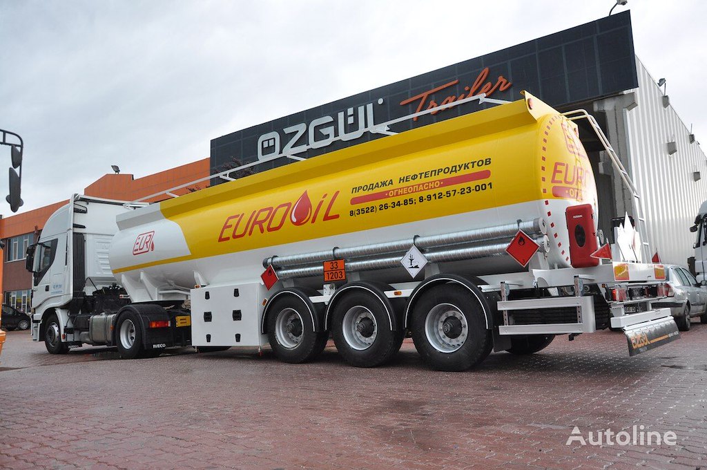 Nova Özgül FUEL TANKER SEMI TRAILER cisterna za goriva i maziva