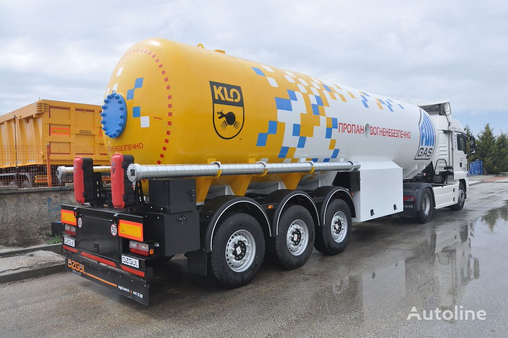 Nova Özgül GAS TANKER SEMI TRAILER cisterna za gas