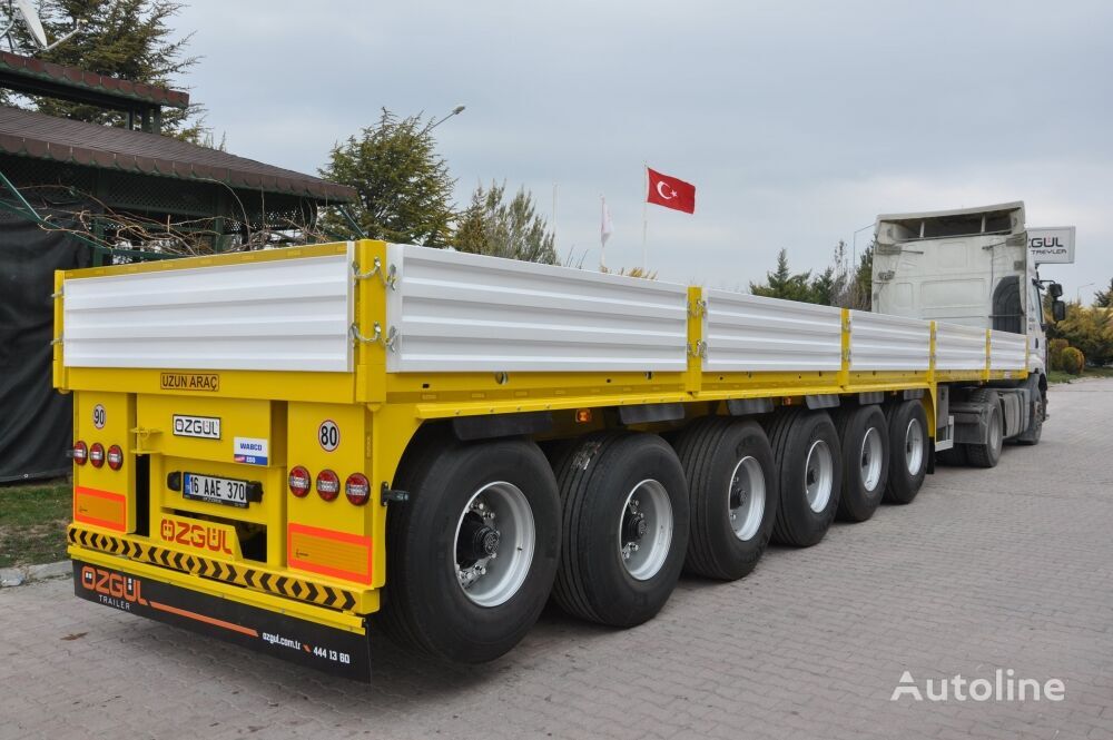 Nova Özgül 6 AXLE PLATFORM SEMI TRAILER poluprikolica sa ravnom platformom