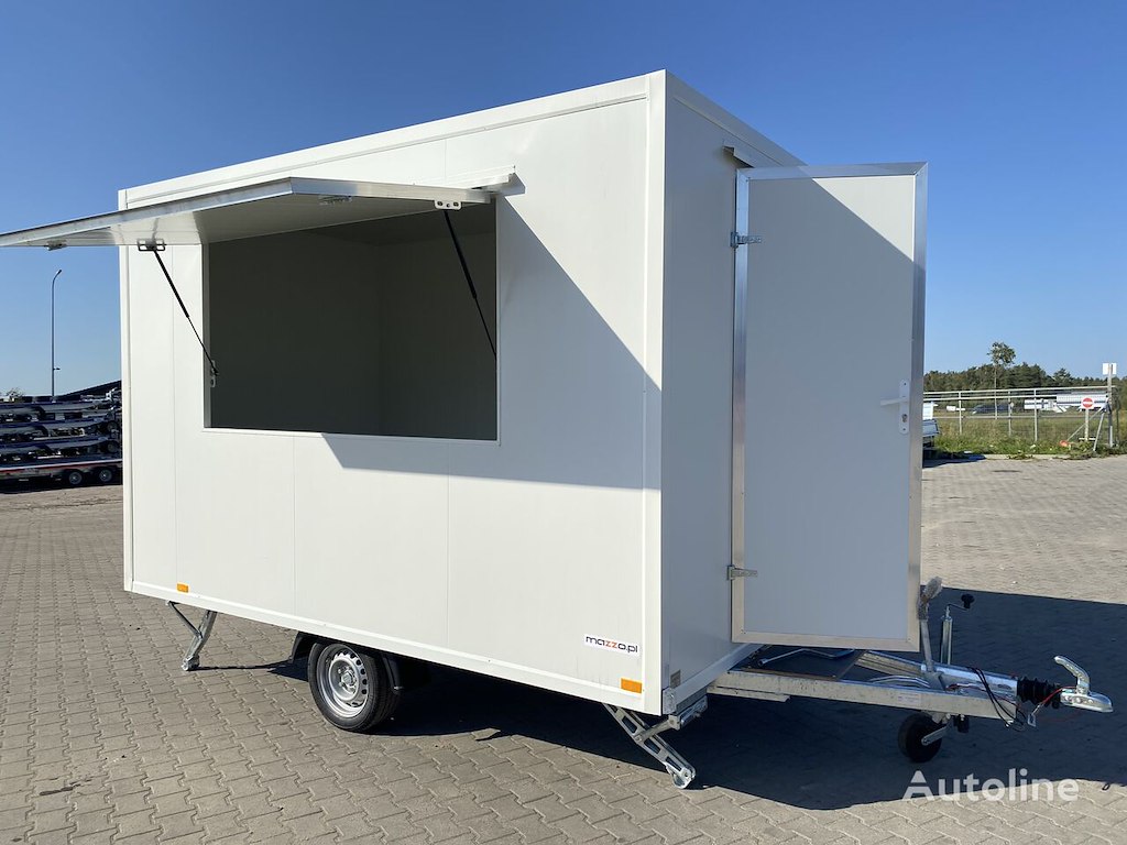 Nova Mazzo FW350 Food truck trailer 350x200cm GVW 1350kg prikolica brze hrane